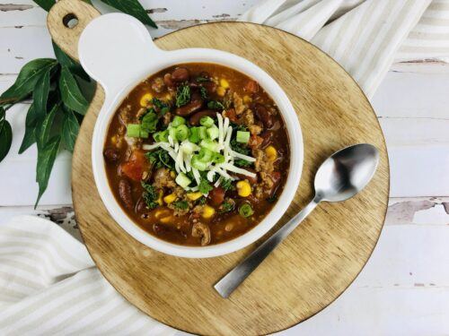 Best Vegan Chili Recipe with Beyond Meat | Healthy Foodie