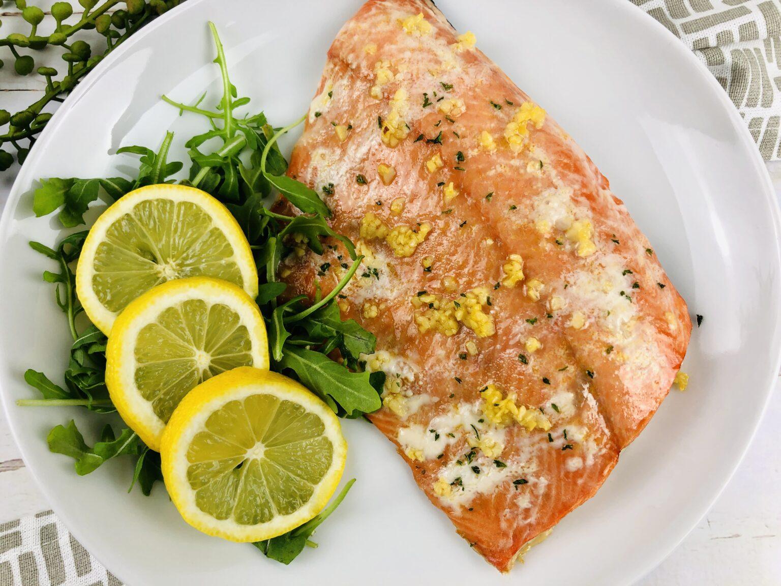 Simple Baked Salmon Recipe | Healthy Foodie